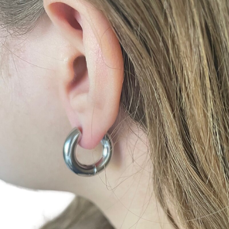Stainless Steel Hoops - Etsy