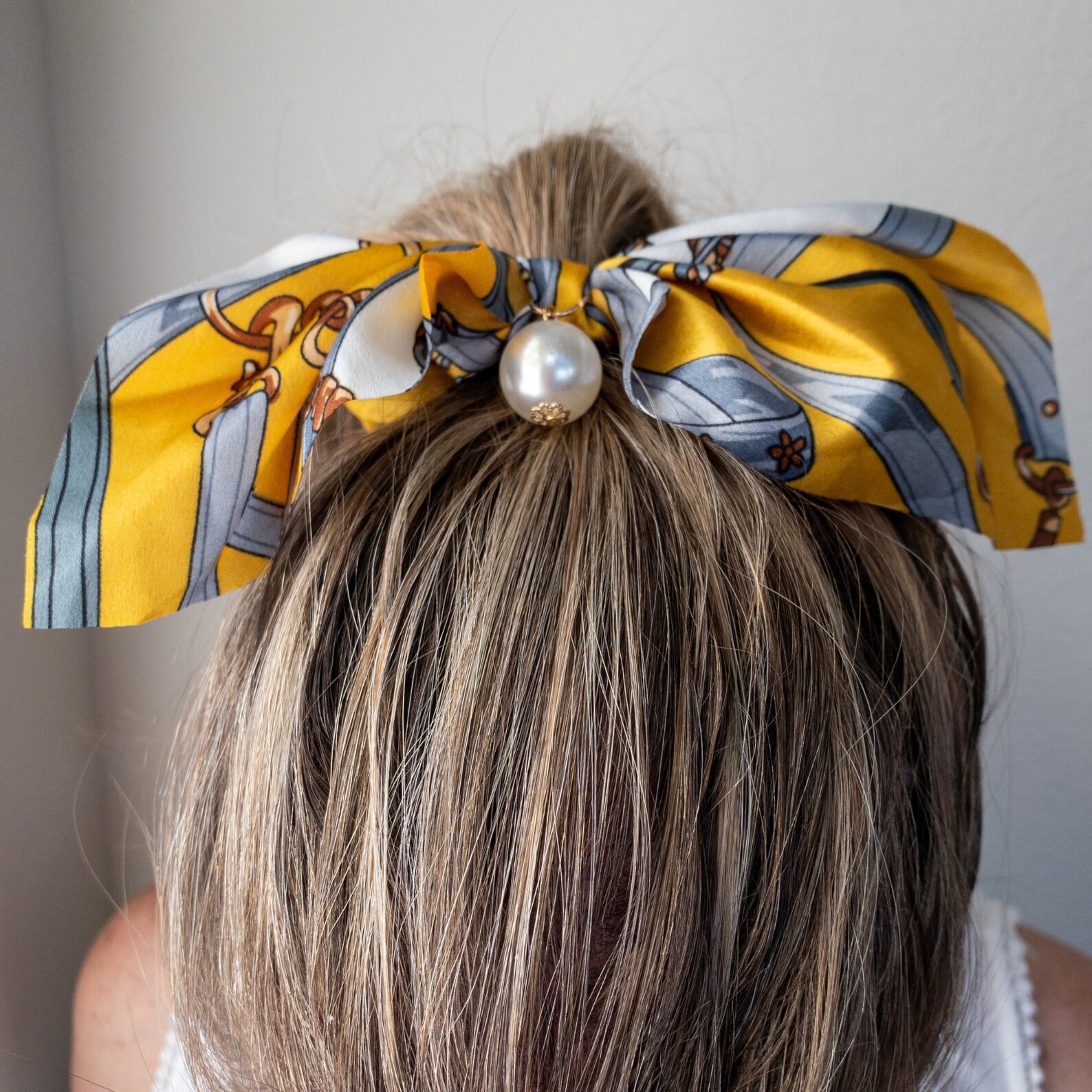 Bow Scrunchies Scrunchie Scarf Scrunchies Hair Jewelry - Etsy