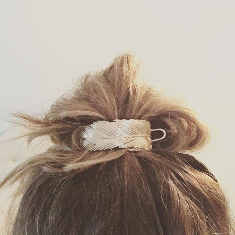 Hair Cuff Aesthetic Hair Clip Bun Holder Gold Hair Cuff - Etsy