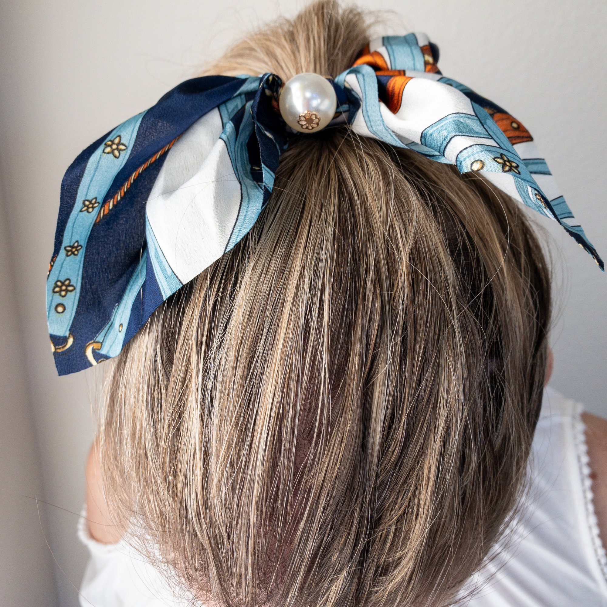 Bow Scrunchies Scrunchie Scarf Scrunchies Hair Jewelry - Etsy