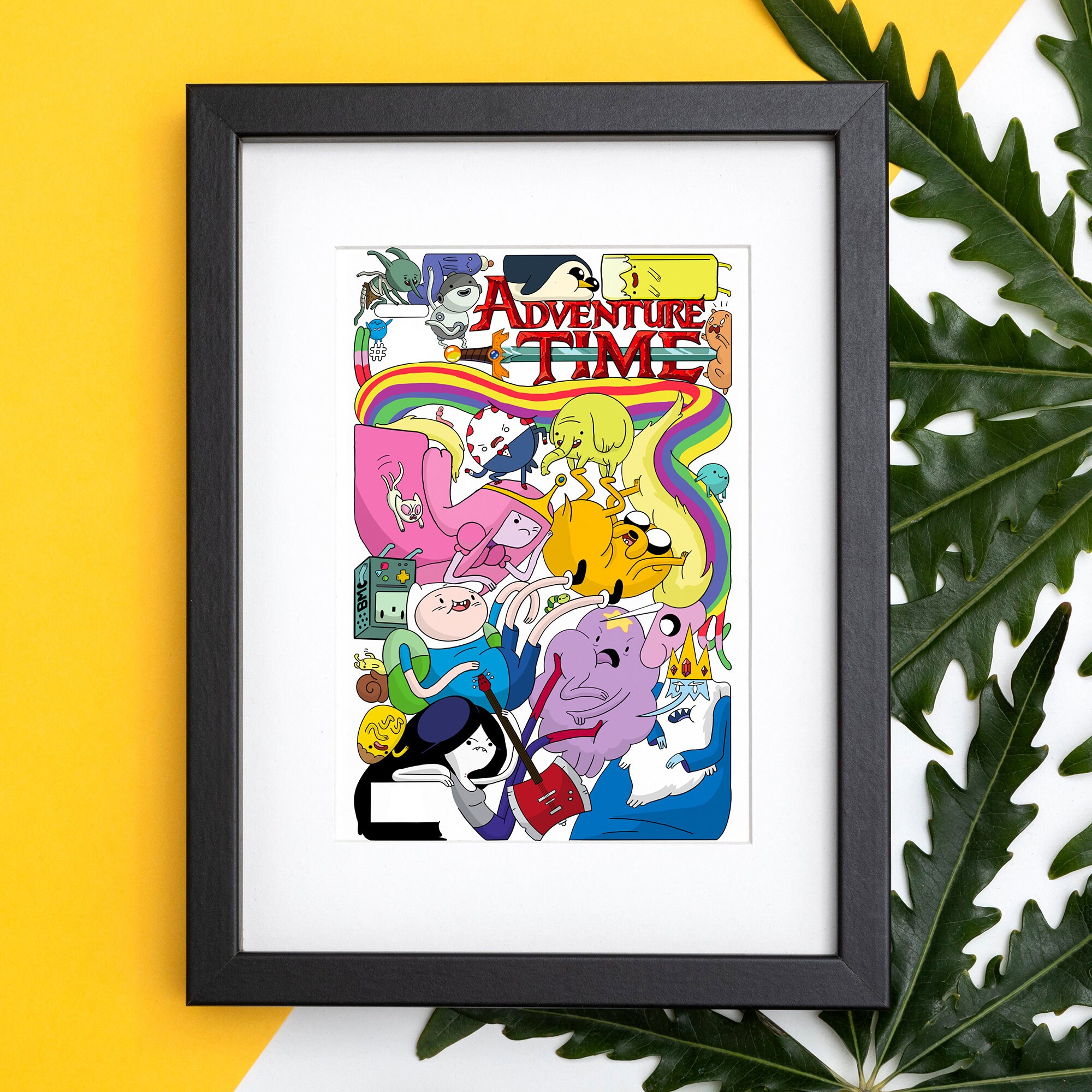 Adventure Time Digital Drawing Poster, ONLY DIGITAL PRINTS - Etsy
