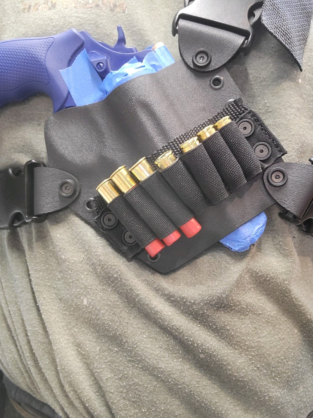 Revolver Chest Holster/ Ammo Holder - Etsy