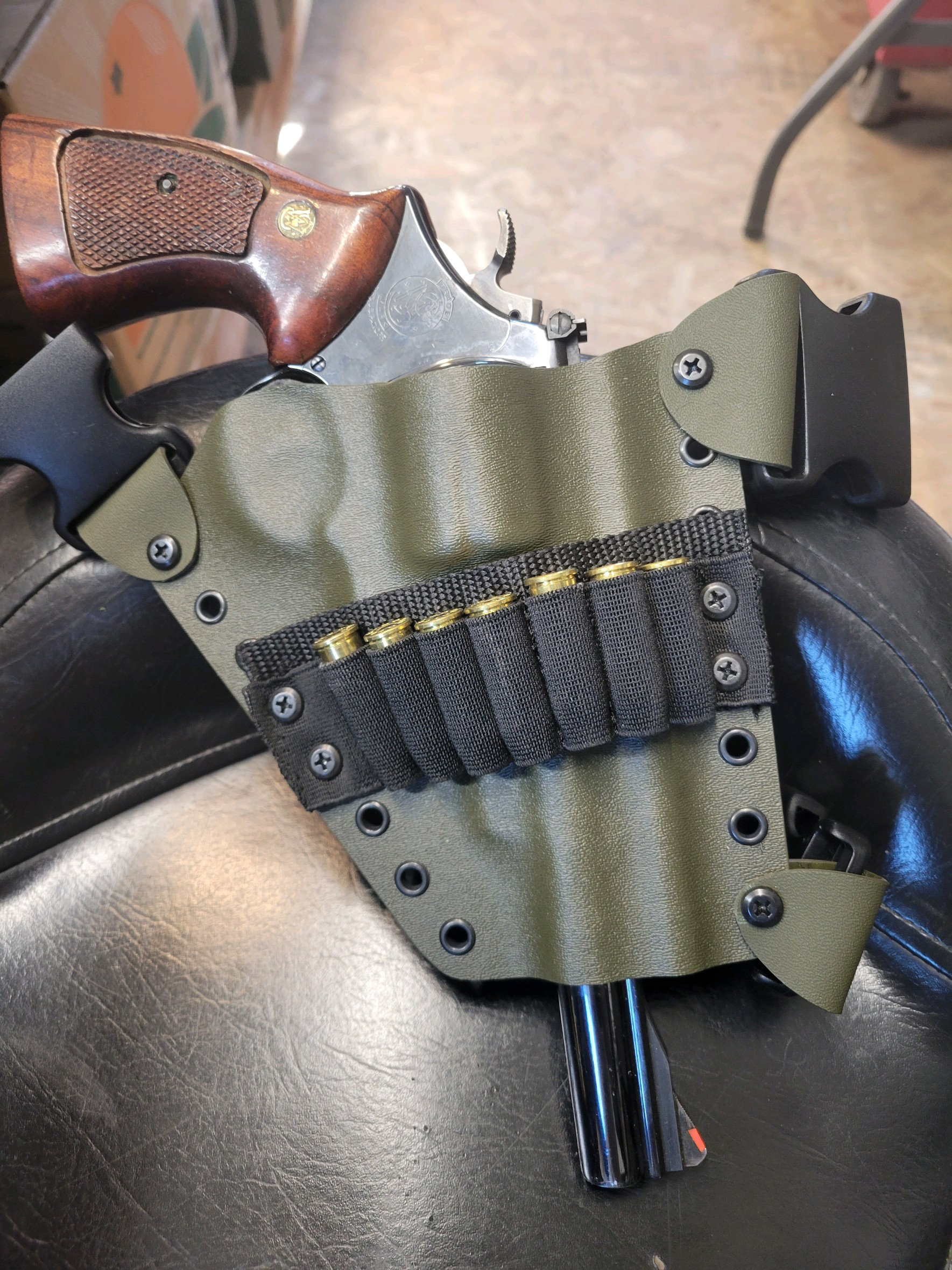 Revolver Chest Holster/ Ammo Holder - Etsy
