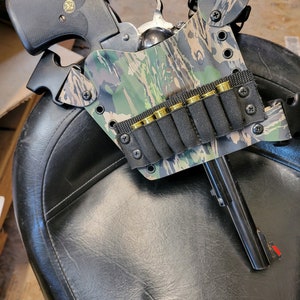 Revolver Chest Holster/ Ammo Holder - Etsy