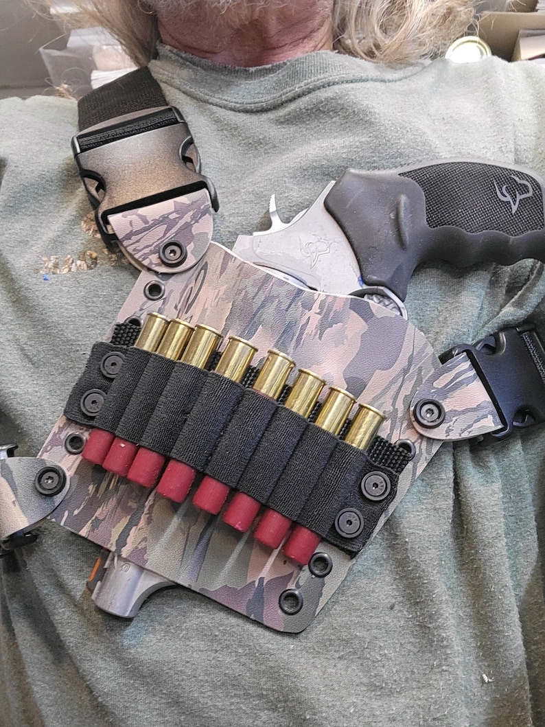 Revolver Chest Holster/ Ammo Holder - Etsy