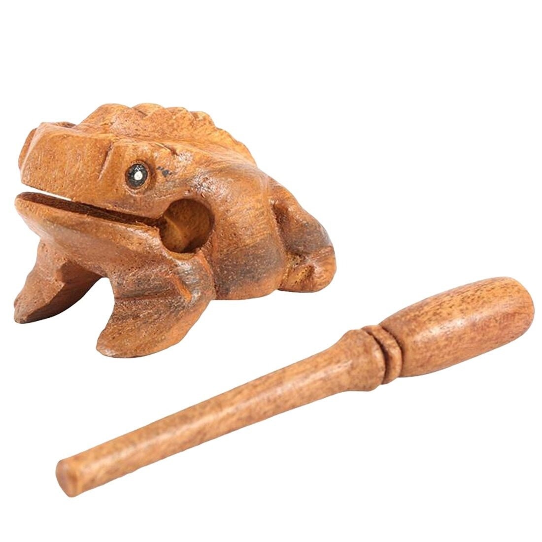 New 2021 Thailand Money Frog Feng Shui Lucky Craft Wooden Frogs Office ...