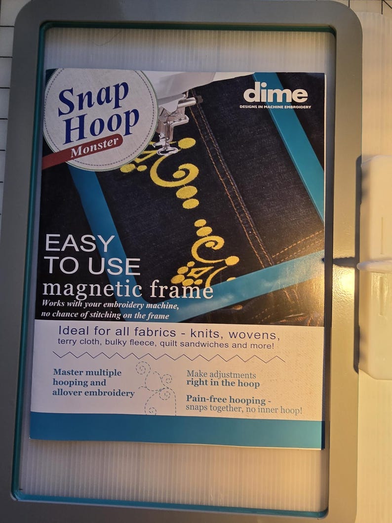 Dime Snap Hoop Monster - Etsy