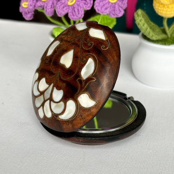 Pearl Compact - Etsy