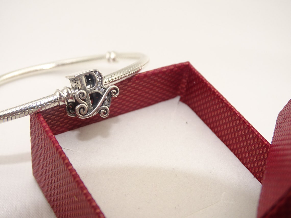 925 Sterling Silver Alphabet Letters Charmsilver Charm for - Etsy