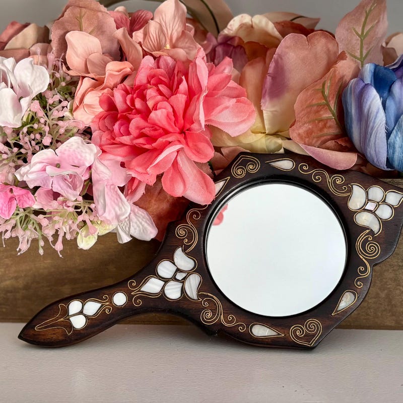 Hand Mirror - Etsy