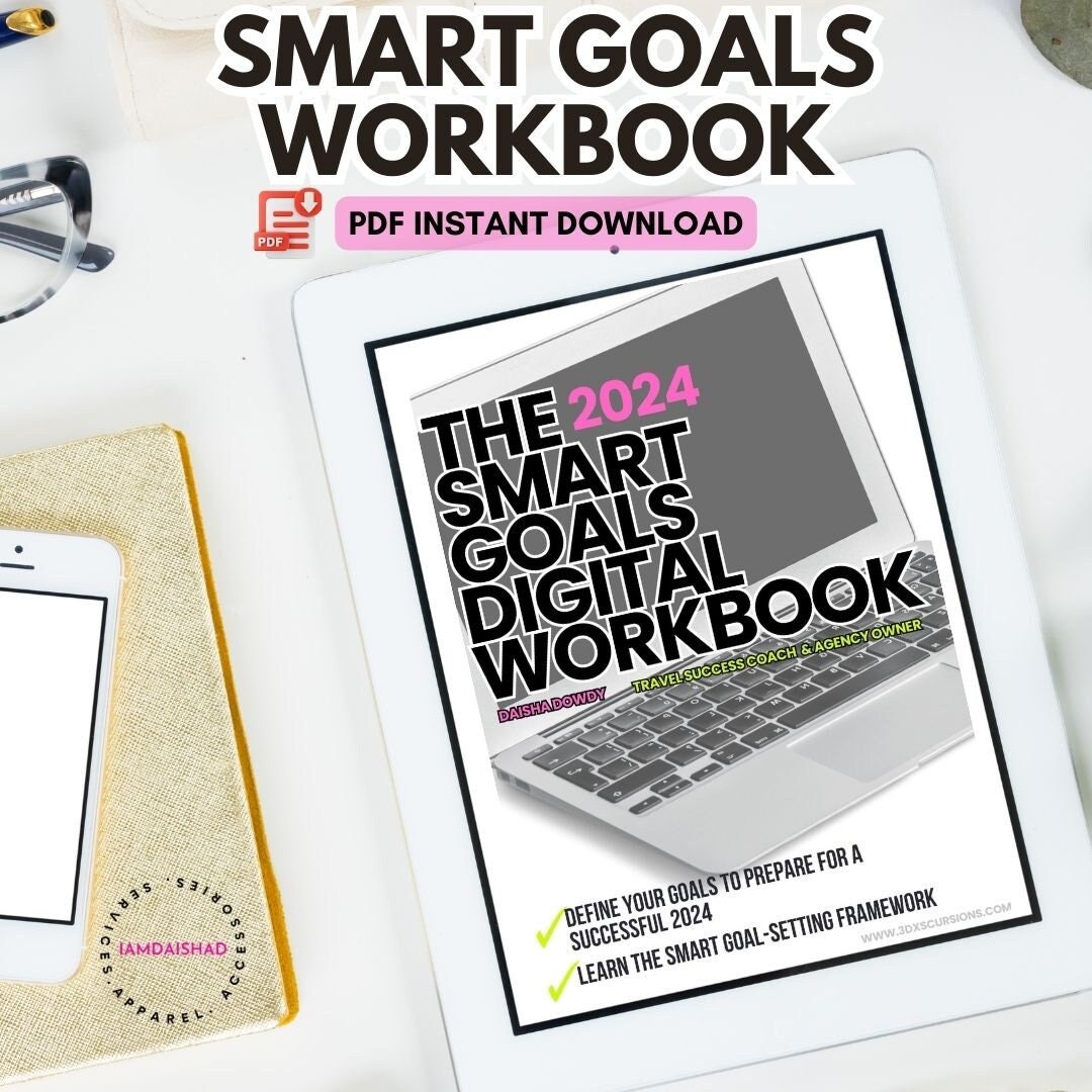 The SMART Goals Digital Workbook - Etsy