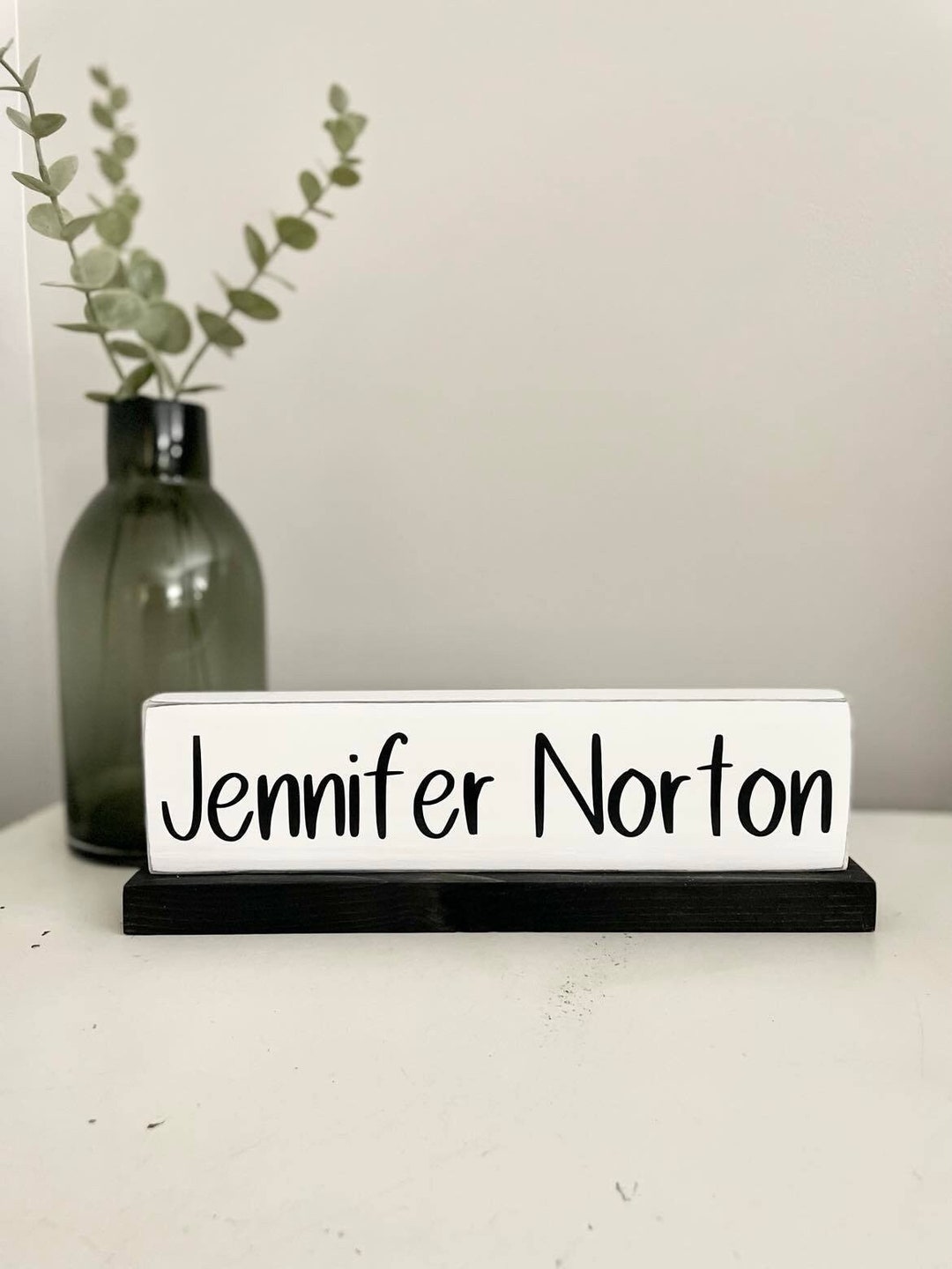 Personalized Desk Nameplate, Custom Office Decor, Custom Name Sign ...