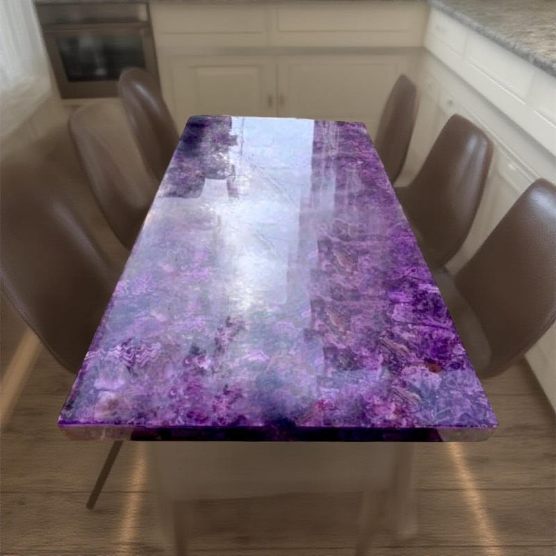 Amethyst Table - Etsy