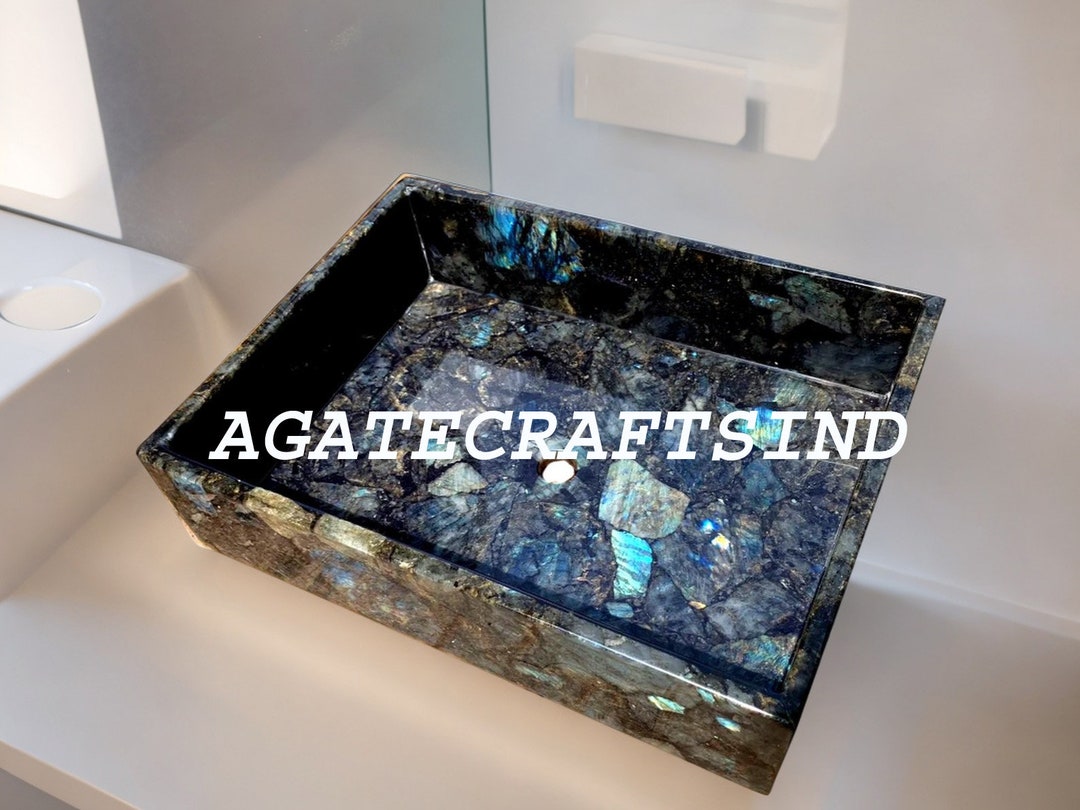 Labradorite Sink, Labradorite Wash Basin, Bathroom & Kitchen Counter ...