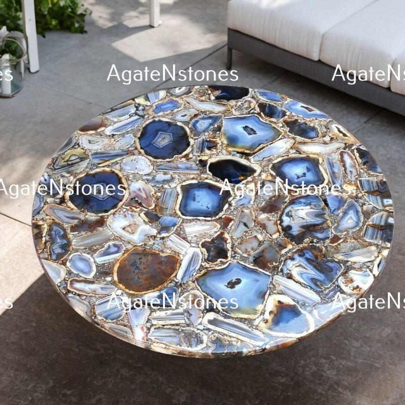 Agate Side Table - Etsy