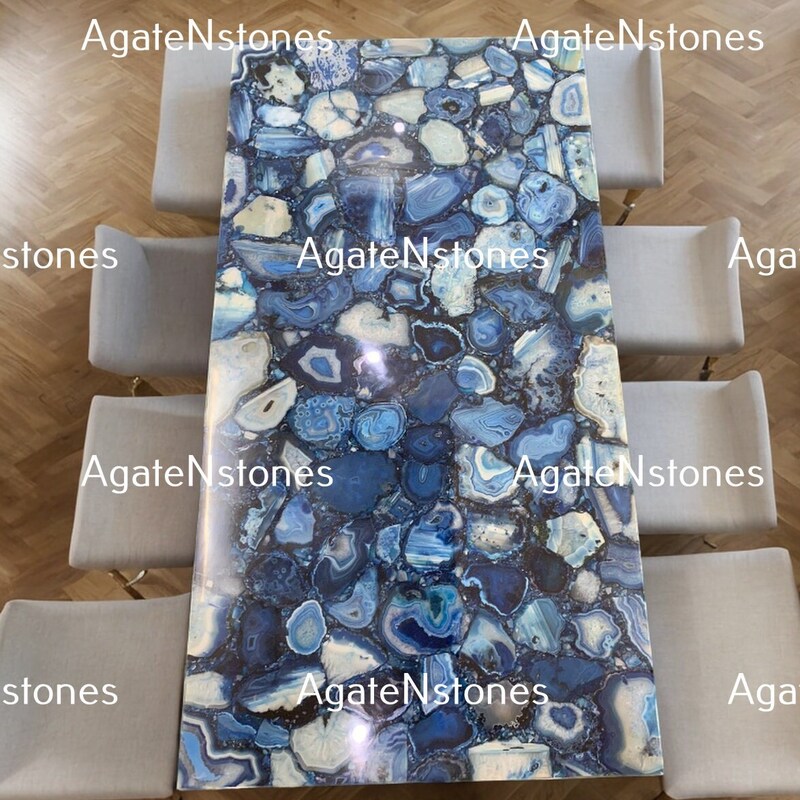 Agate Table Top - Etsy