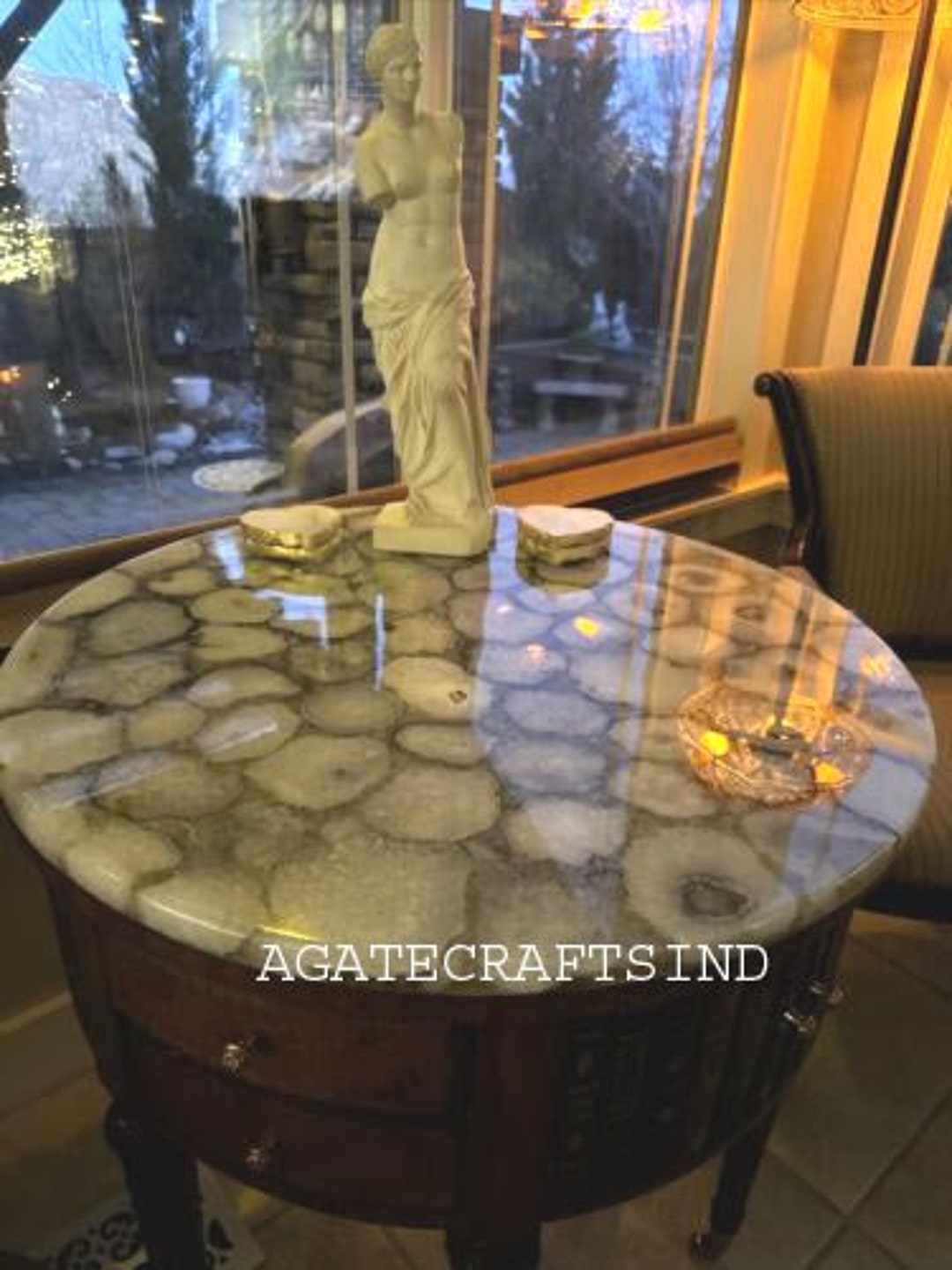 Agate Table, Agate Side Table, Agate Dining Table, Agate Drink Table ...