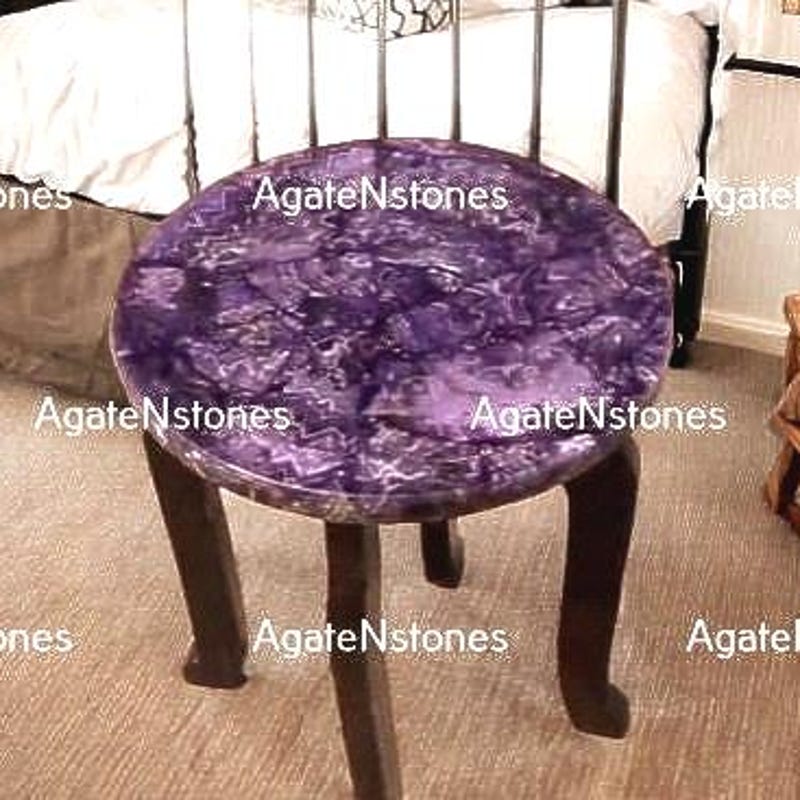 Amethyst Table - Etsy