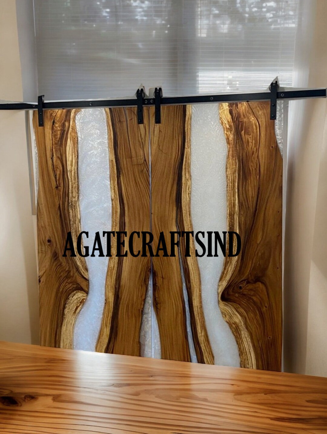 Single Sliding Door, White Resin Sliding Door, Sliding Barn Door ...