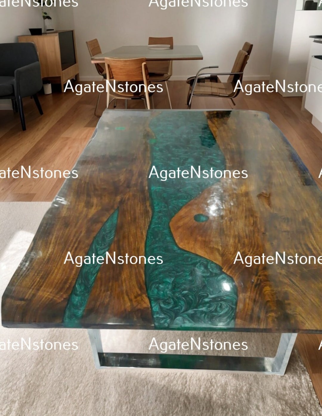 Green River Table Epoxy Coffee Table Epoxy Table custom - Etsy
