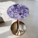 Amethyst Table, Stone Coffee Table, Agate Table, Round Agate Table ...