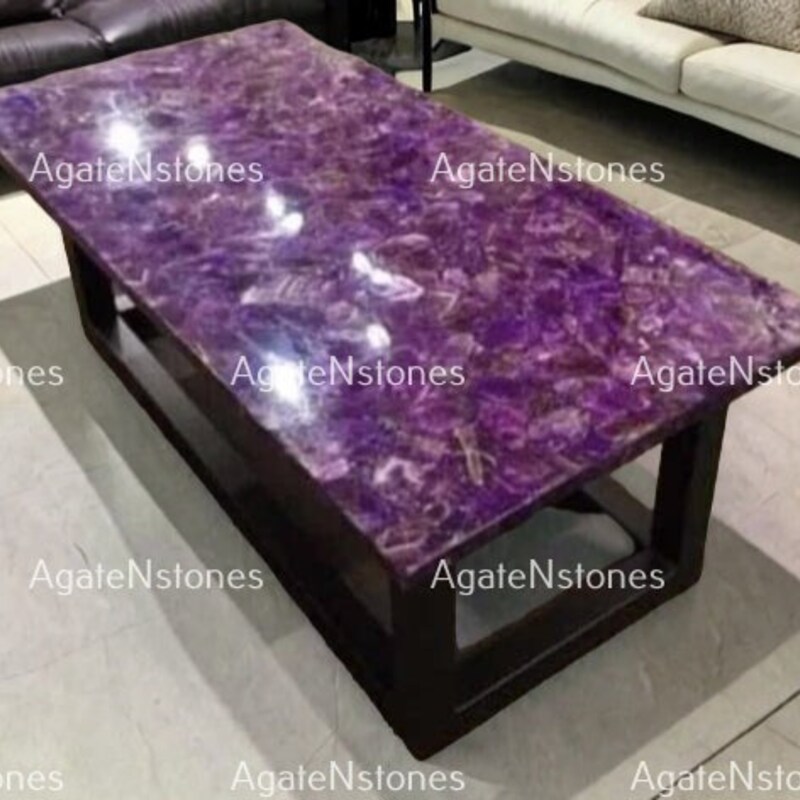 Amethyst Geode Table - Etsy
