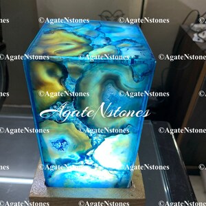 Amethyst Nightlight Stone Lamp, Table Lamp ,crystal Lamp Healing ...