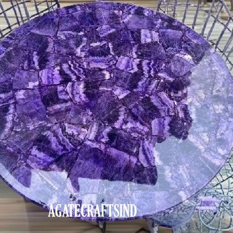 Amethyst Table - Etsy