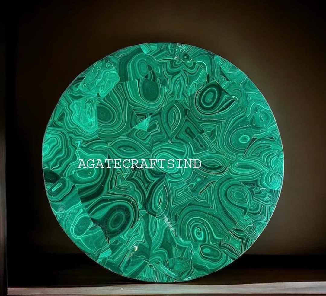 Malachite Table Top, Malachite Coffee Table, Malachite Table, Malachite ...