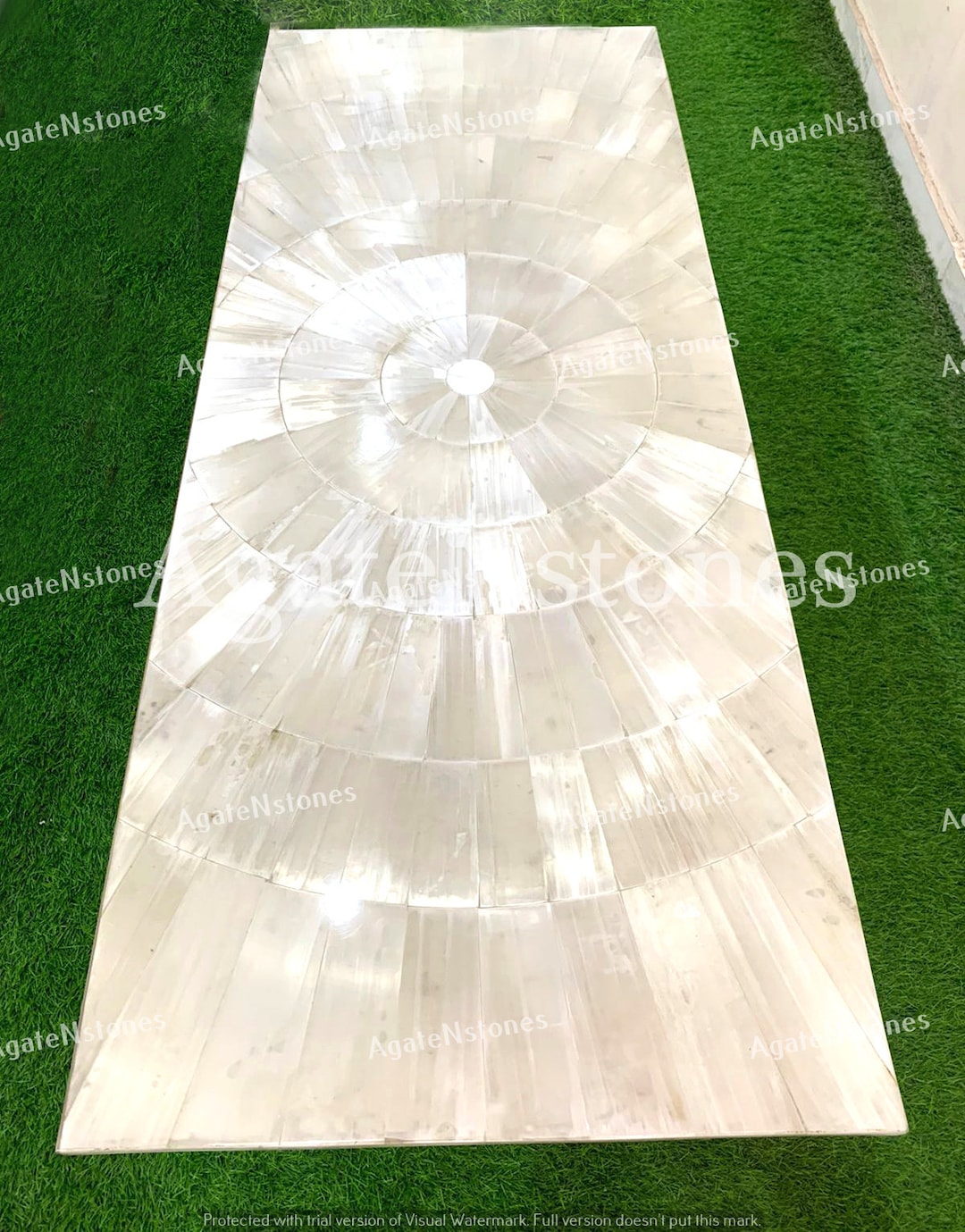 Selenite Table Top, Selenite Countertop, Custom Made Selenite Table Top ...