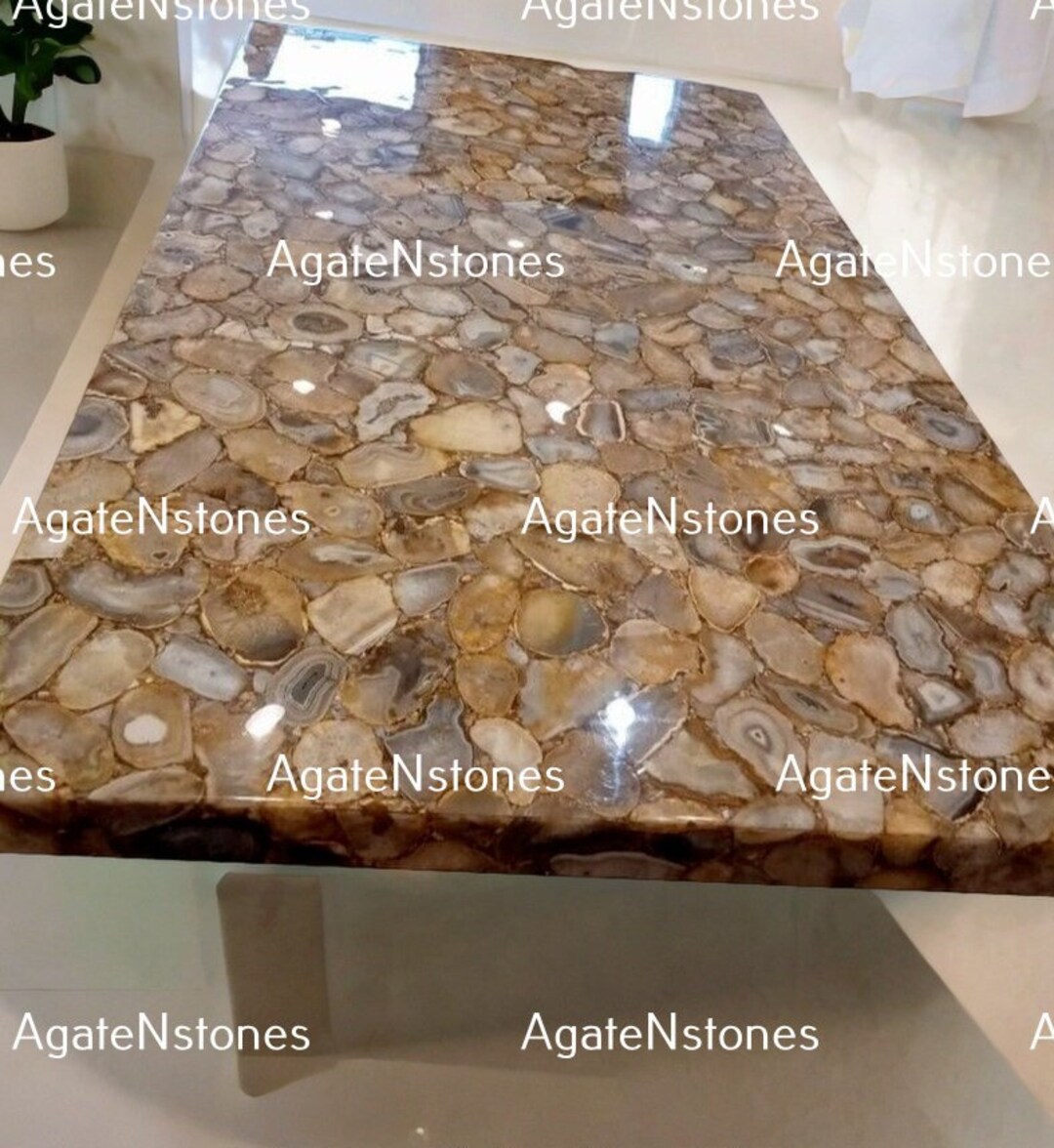 Agate Stone Table ,geode Countertop ,agate Countertop ,agate Dining ...
