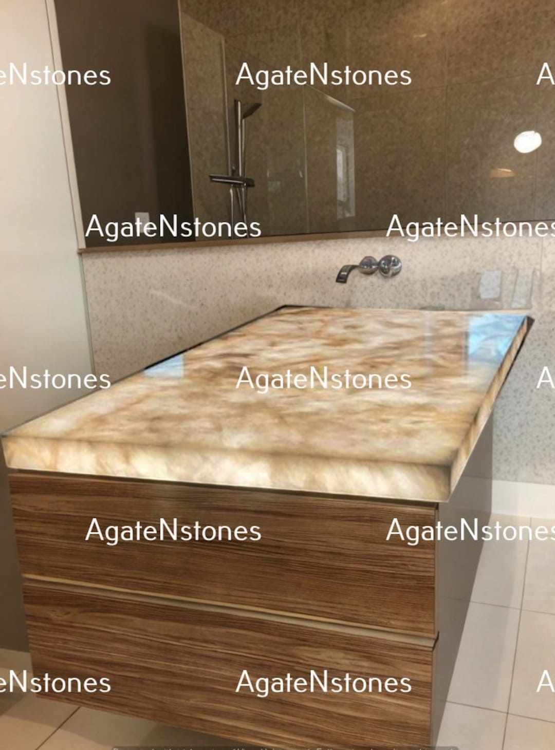 Natural Quartz Agate Top, Bar & Kitchen Countertop/Stone Coffee Table ...