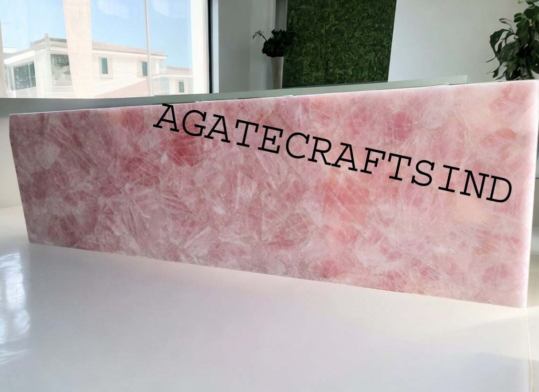 Rose Quartz Table, Rose Quartz Console Table, Rose Quartz Coffee Table ...