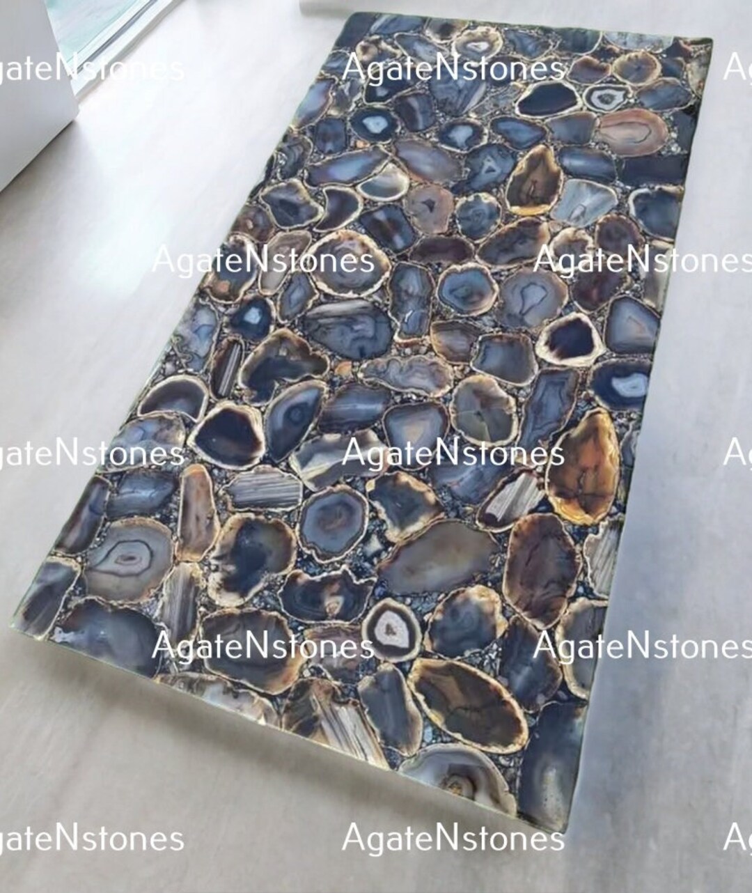 Handmade Wild Agate Table Top, Elegant Center Table, Home Decor - Etsy