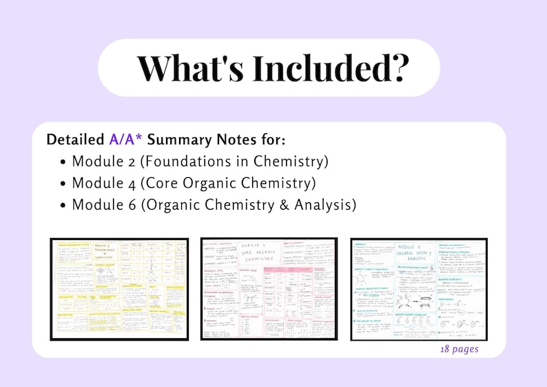A-level Organic Chemistry OCR Notes - Etsy