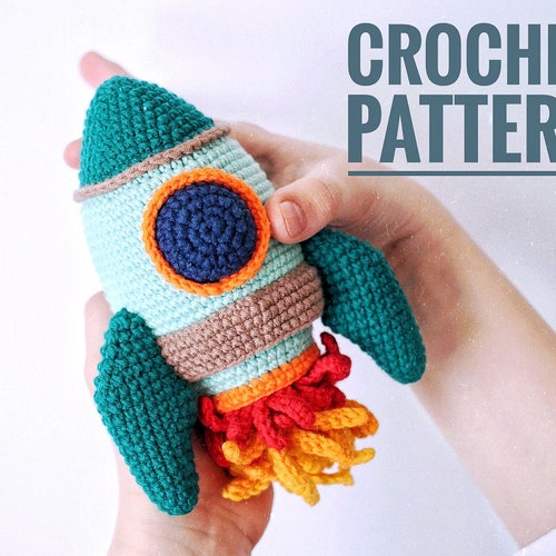 Crochet Space Shuttle Pattern - Etsy
