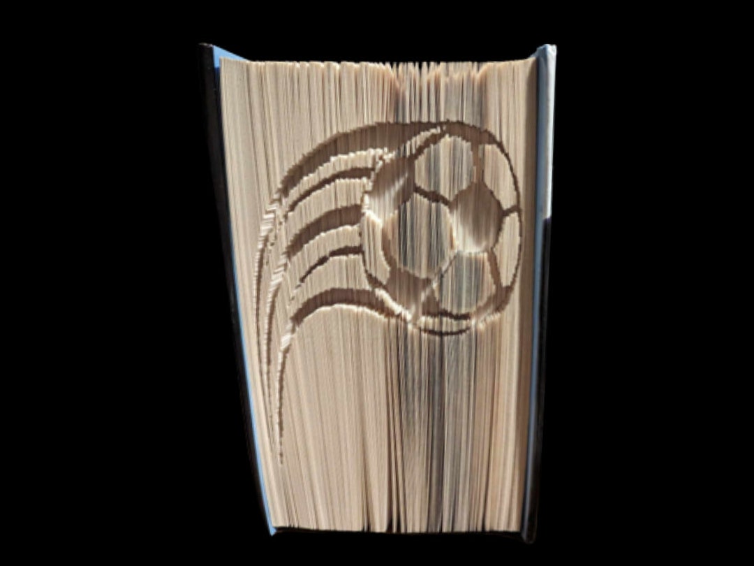 Soccer, Book Folding Pattern,cut and Fold, Sports, FIFA, Football, 475 ...