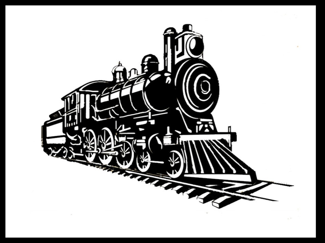 Train Steam Locomotive Book Folding Pattern 501 Pages - Etsy