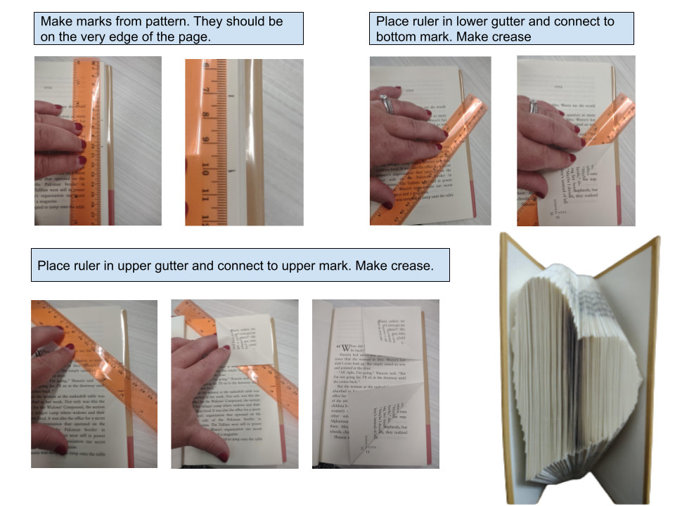 Beginner Book Folding Patterns Bundle of 5 Mark and Fold - Etsy