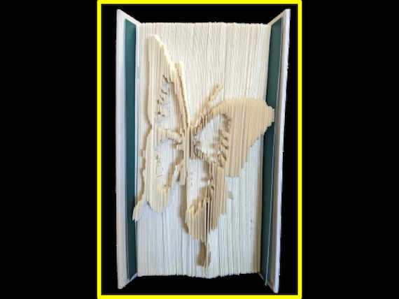 Butterfly Book Folding Pattern Cut and Fold Free Tutorial - Etsy
