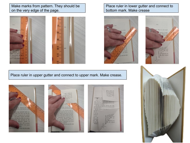 Star of David Book Folding Pattern: Beginner Friendly (digital Download ...