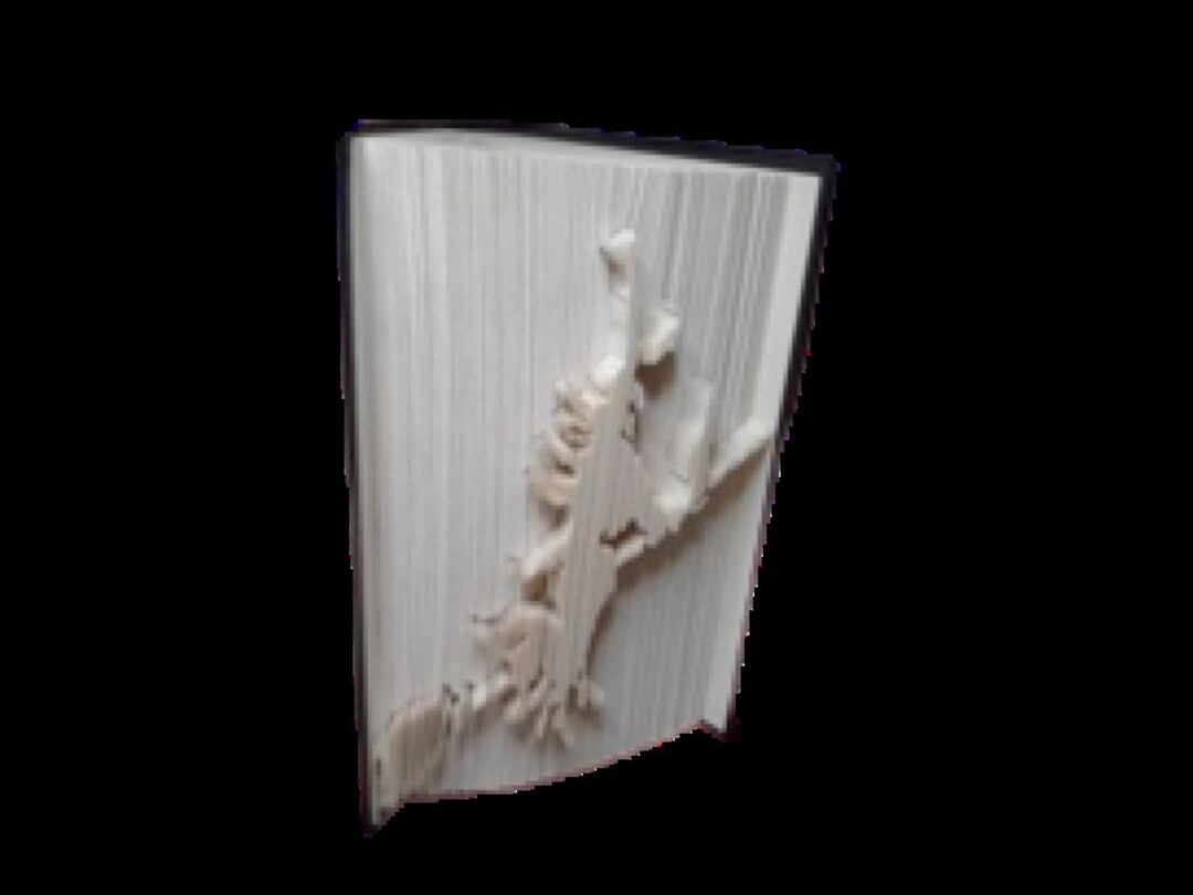 Witch, Halloween, Book Folding Pattern, Cut and Fold, Includes Free ...