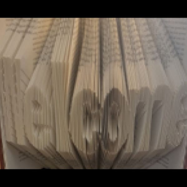 Beginner Book Folding Pattern - Etsy