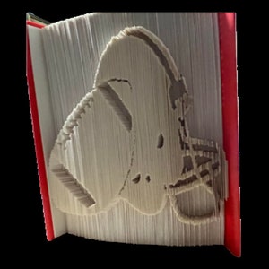Football, Helmet, NFL, Book Folding Pattern, Cut and Fold, Origami ...