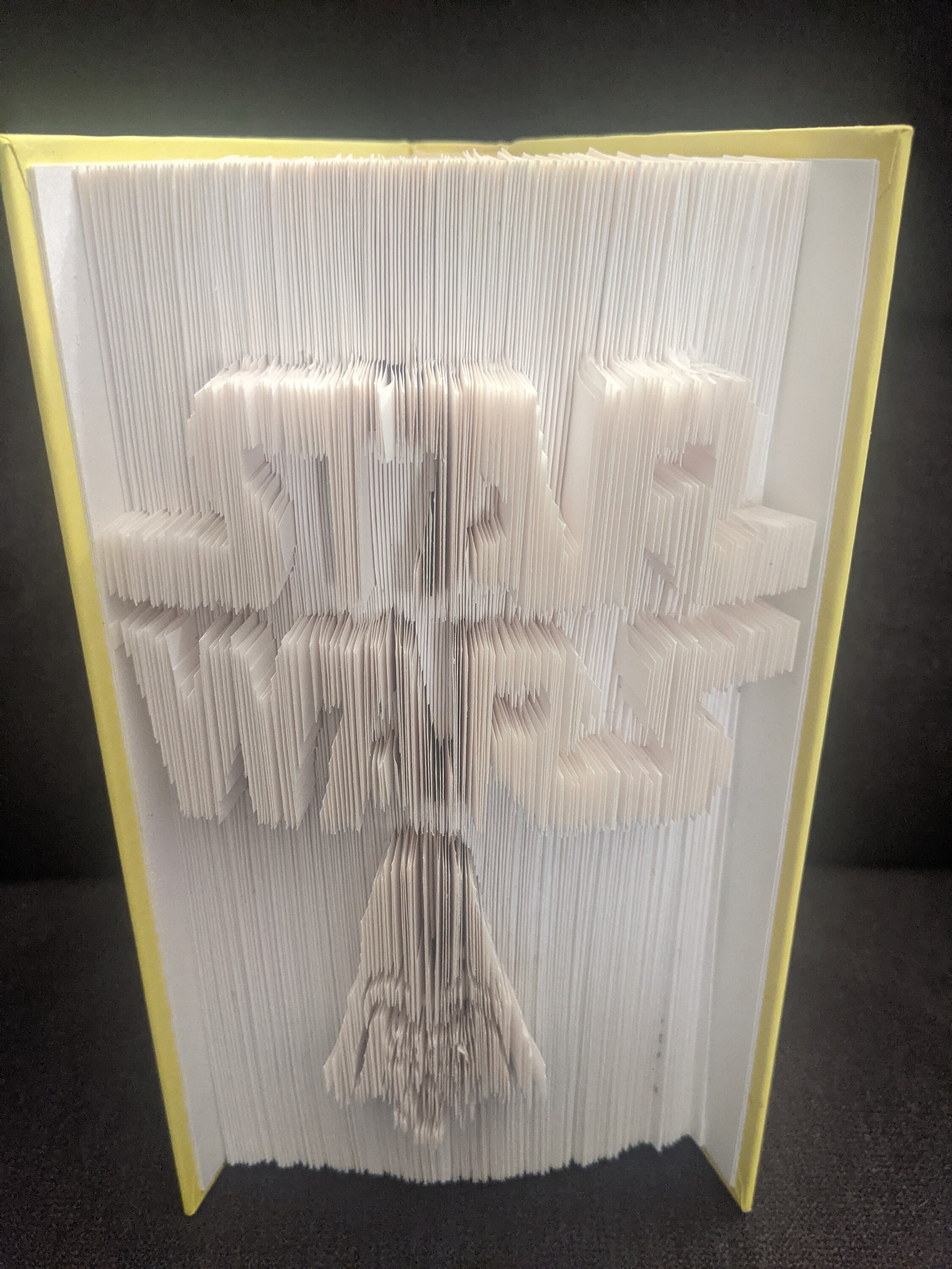 Star Wars Book Folding Pattern Origami Darth Vader 401 - Etsy