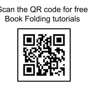 Custom Book Folding Pattern, Fold a Book, Cut and Fold, Mark and Fold ...