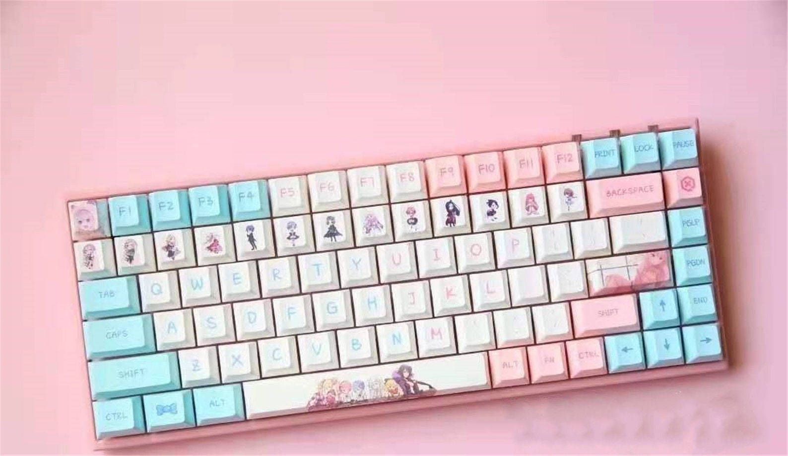 Anime Keycaps Set 138 key Artisan Keycaps 61 64 84 87 104 | Etsy