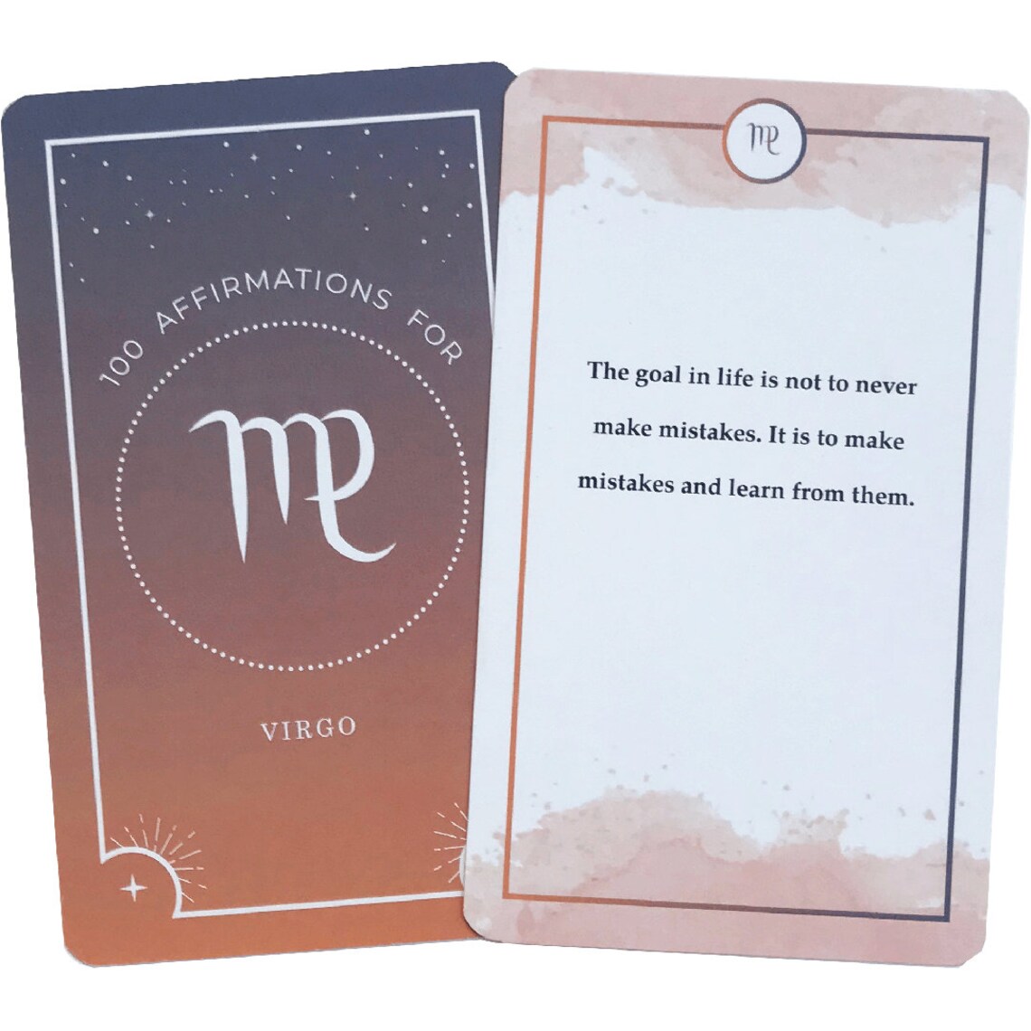 Virgo Affirmations Oracle Card Deck, Indie Astrology Divination ...