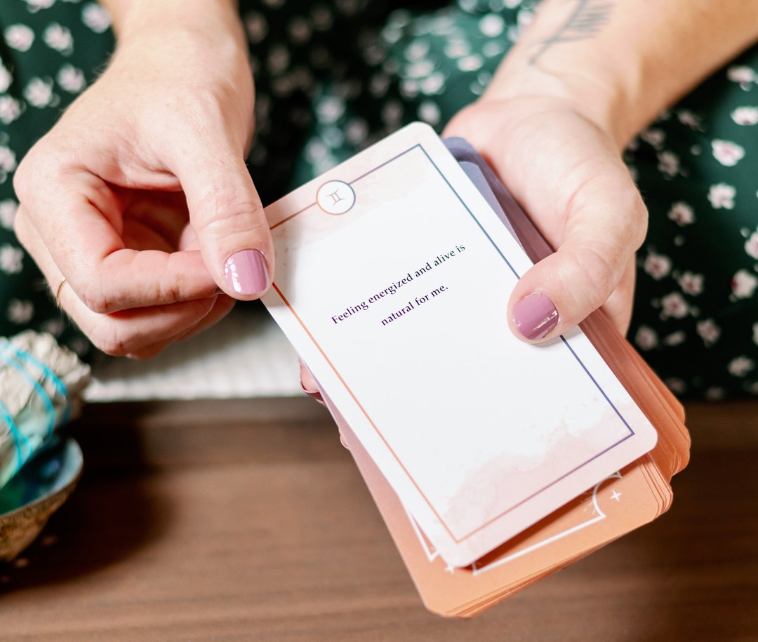 Aries Affirmations Oracle Card Deck, Indie Astrology Divination ...