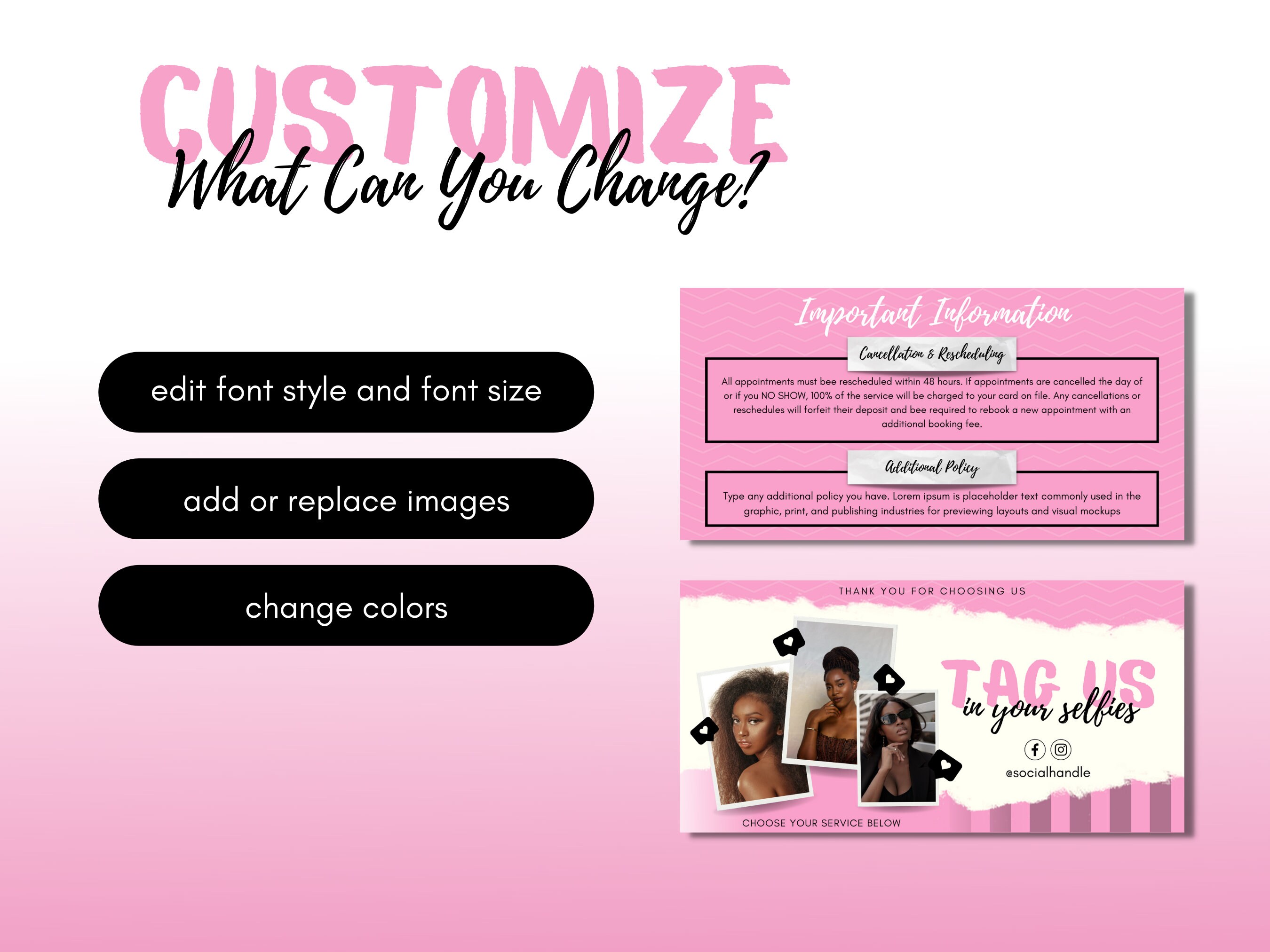 Acuity Scheduling Website Banner Template DIY Booking Site - Etsy